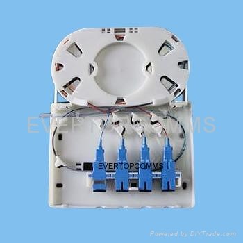 FTTH End User Terminal Box, 4 Ports
